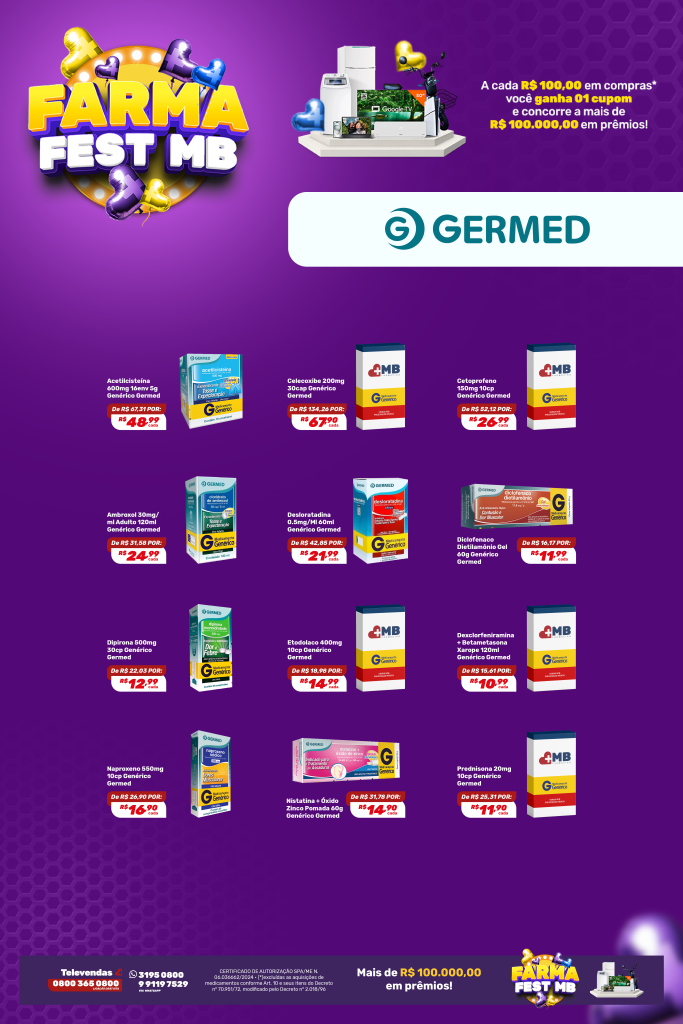 FarmaFest Germed - MB Farmácias